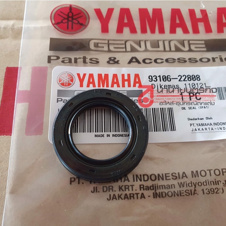 9310622808 ซีลล้อหน้า XMAX L/R แท้ Seal Oil front Wheel ซีลล้อหลังขวา ...