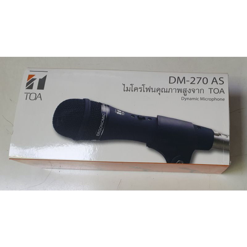 ไมโครโฟน TOA DM-270 AS พร้อมสายยาว 5 เมตร | Shopee Thailand