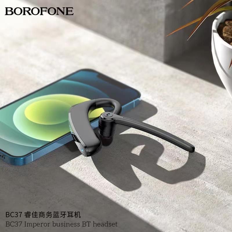 Borofone BC37 Wireless Business Headset 20h.หูฟังบลูทูธ หูฟังไร้สาย ...