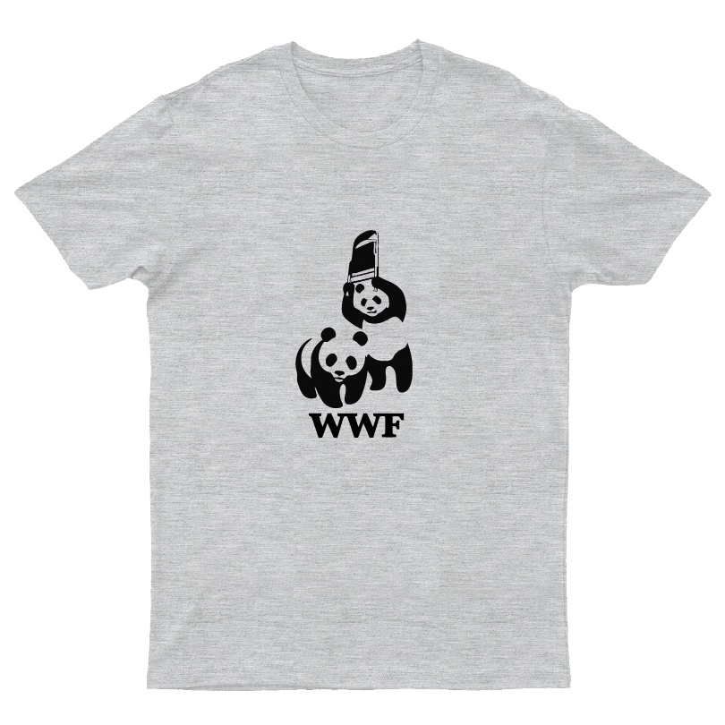 WWF PANDA FIGHT T-SHIRT (Parody) | Shopee Thailand