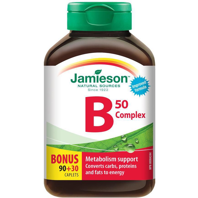 Jamieson B COMPLEX 120 Caps (CANADA) | Shopee Thailand