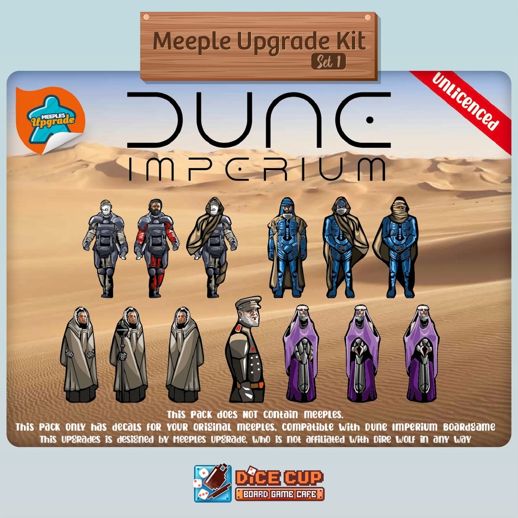 [ของแท้] Sticker Meeple Upgrade Board Game สติ๊กเกอร์ Everdell AGRICOLA BITOKU CONCORDIA ...