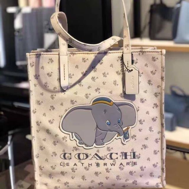 กระเป๋า coach dumbo tote series | Shopee Thailand