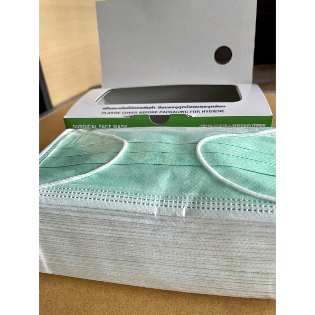 หน้ากากอนามัยทางการแพทย์ Surgical Mask Protect กรอง3ชั้น ผ่าน อย. ...