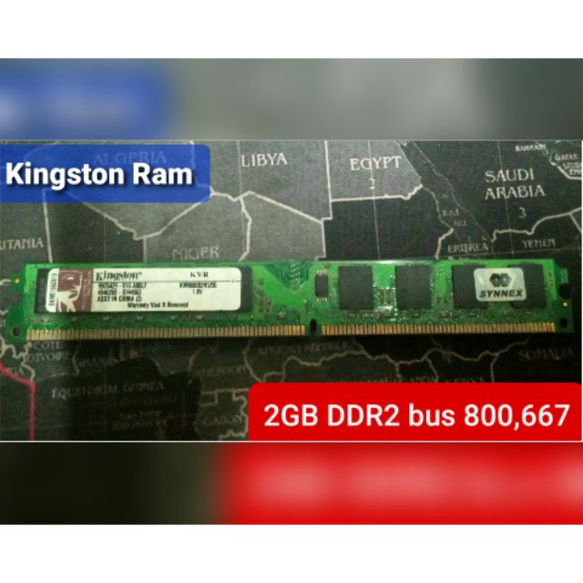 Ram Kingston DDR2 2GB bus 800 MHz มือสอง | Shopee Thailand