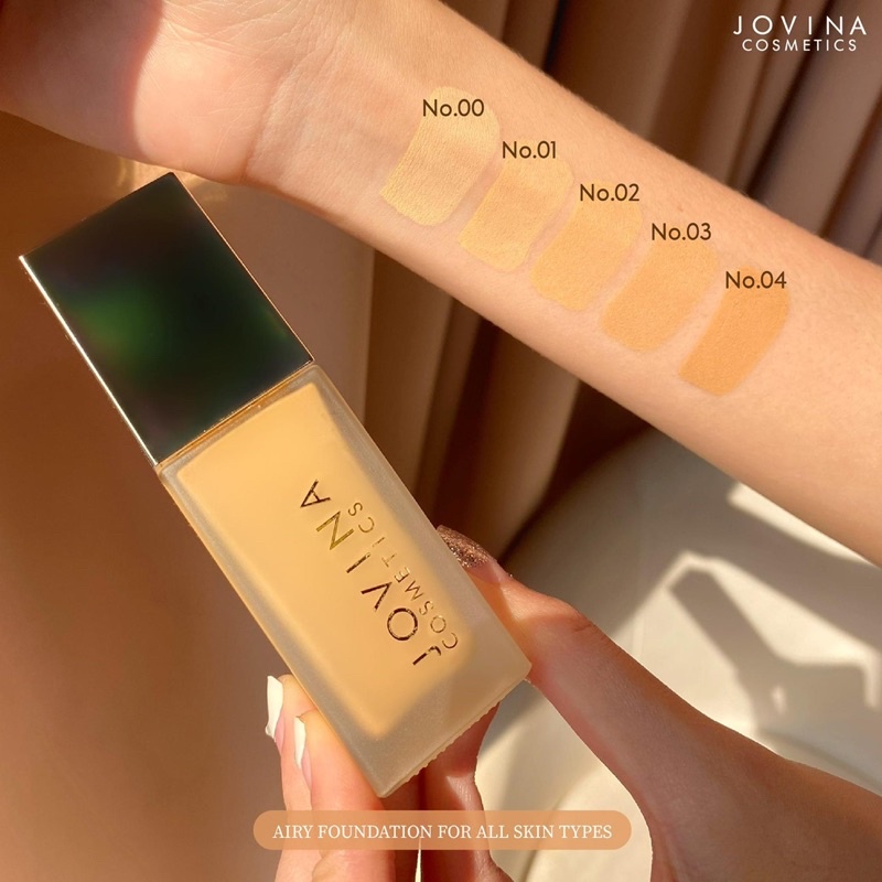 รองพื้น jovina เบอร์ 02 ของใหม่ 30 ml. | Shopee Thailand