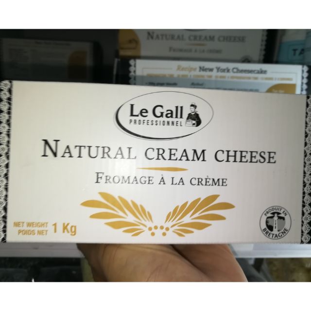 NATURAL CREAM CHEESE Le Gall เลอแกล เนเจอรัล ครีมชีส 1,000 กรัม ...