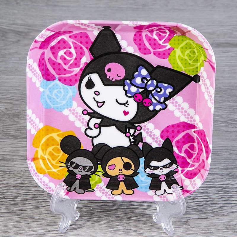 Hobby Hello Kitty Sullivan Frozen melody จานเมลามีน เรซิ่น บนโต๊ะอาหาร ...