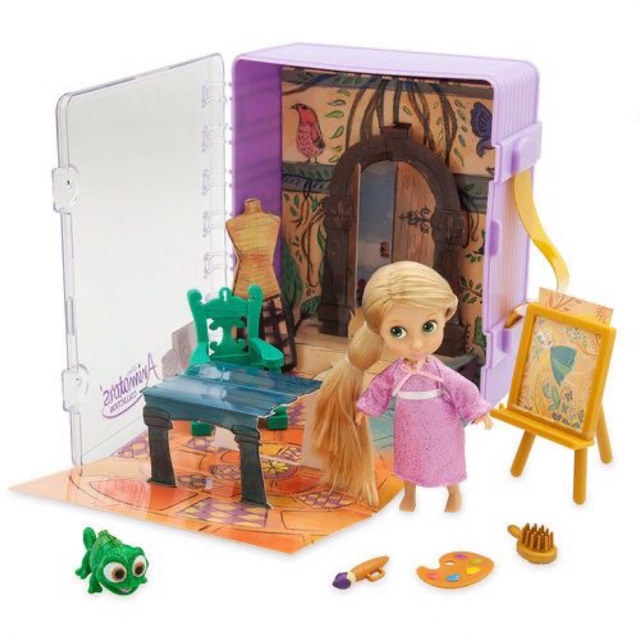 Rapunzel Mini Doll Playset ลิขสิทธิ์แท้ ดิสนีย์ | Shopee Thailand