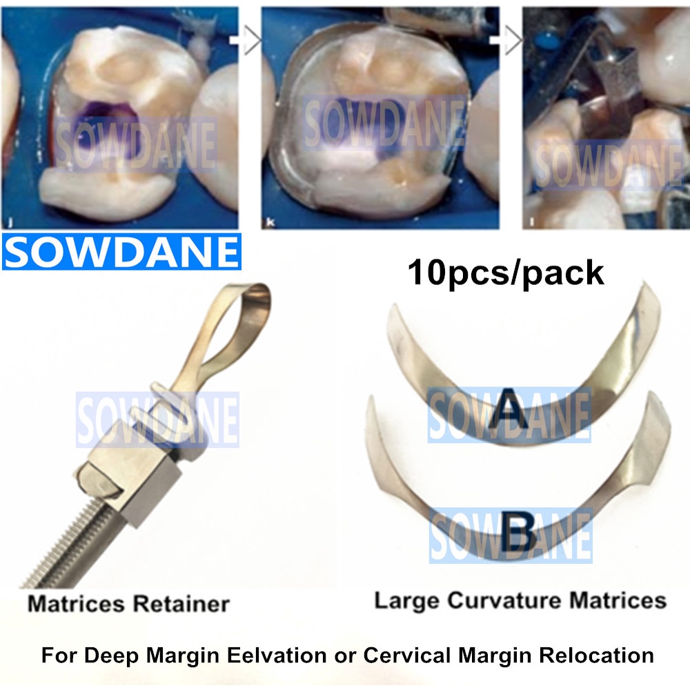 Dental Tofflemire Matrix for Deep Margin Elevation Large Curvature ...