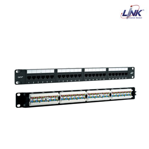 LINK Patch Panel 24 port CAT6 (US-3124A) | Shopee Thailand