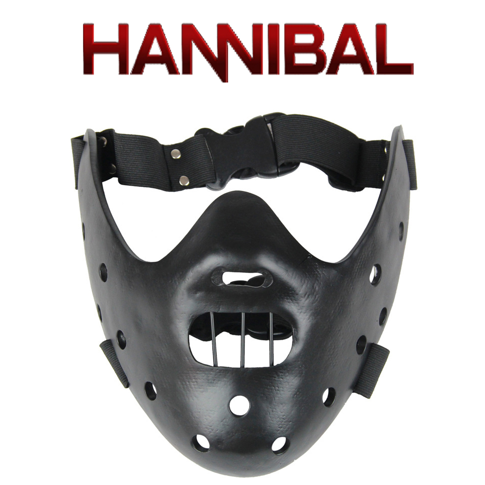 Mask หน้ากาก Hannibal Lecter ฮันนิบาล เล็กเตอร์ วัสดุ ไฟเบอร์กลาส ...