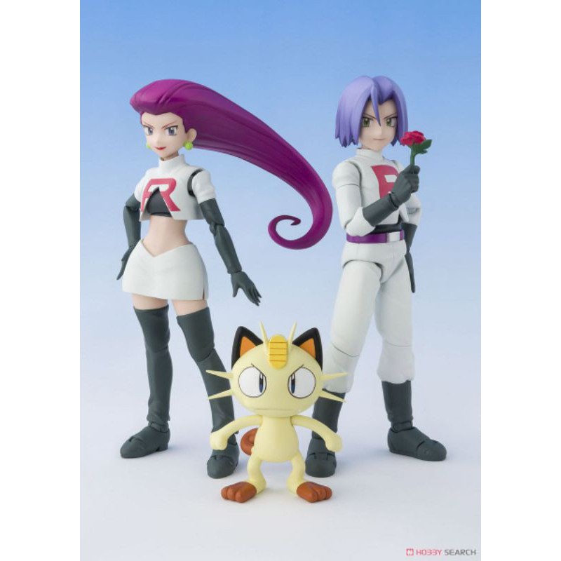 (พร้อมส่ง) S.H.Figuarts Team Rocket Pokémon โปเกม่อน แก็งค์ ร็อคเก็ต มุ ...