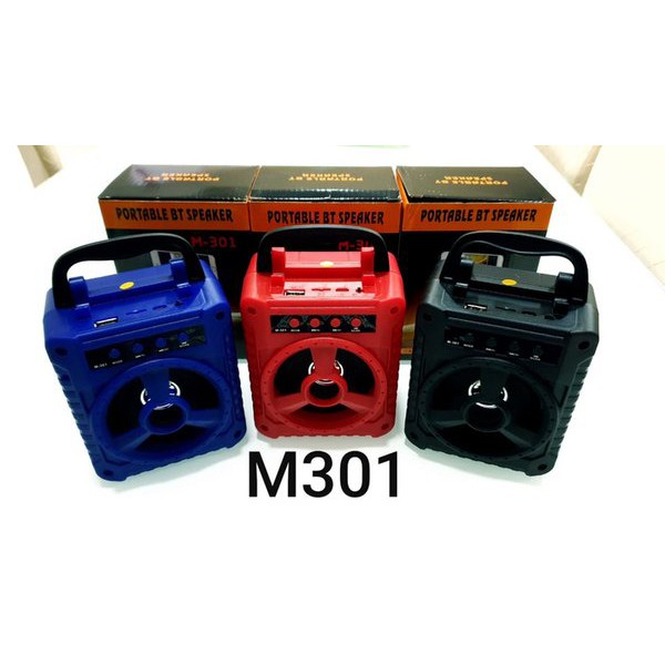 ลำโพง Bluetooth Speaker M-301 | Shopee Thailand