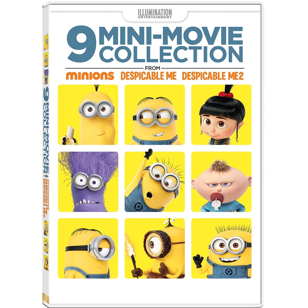 S16107D DVD 9 Mini-Movie Collection(Minions/DM/DM2)/9 เรื่องสั้นจากมิน ...
