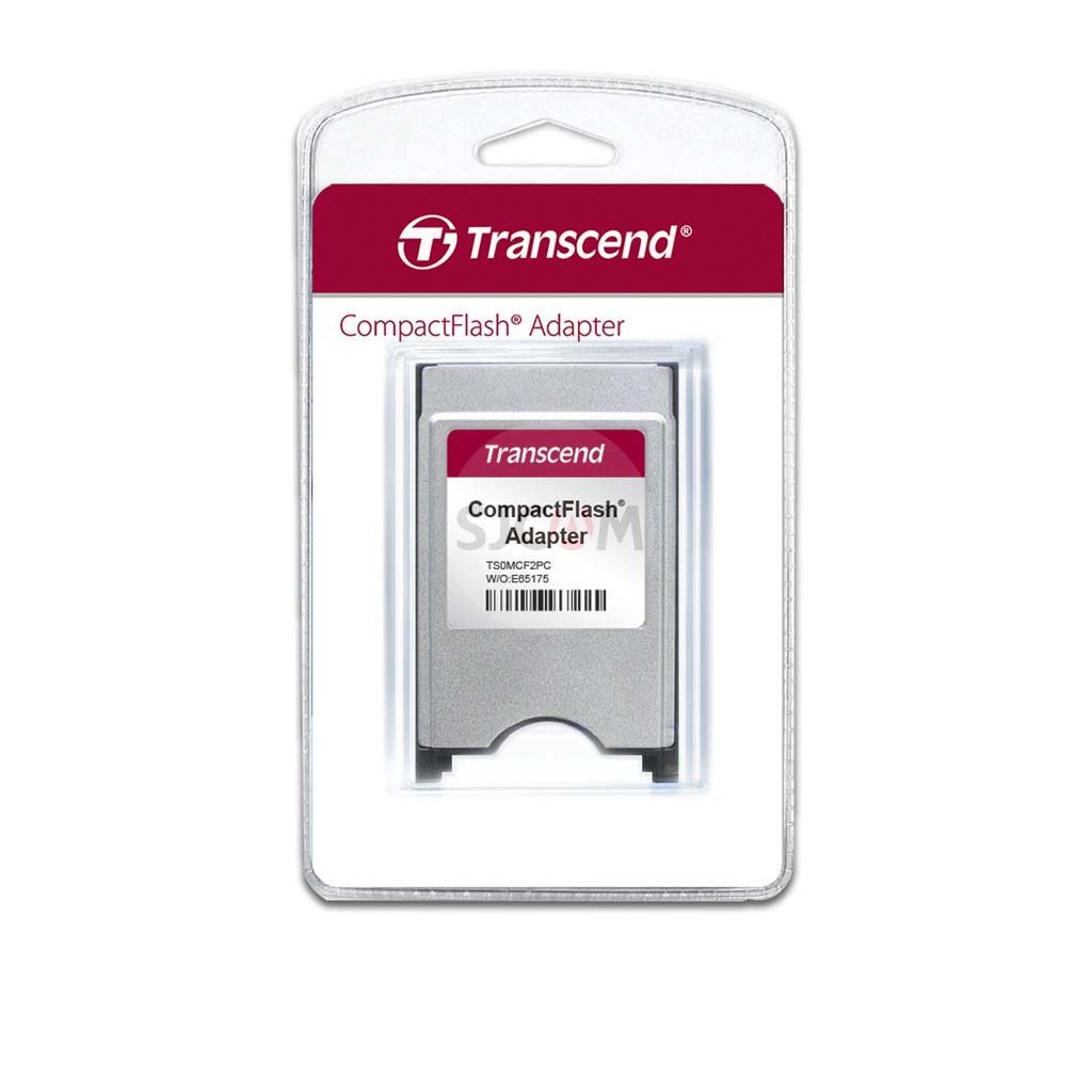Transcend CompactFlash Type I Card Adapter 68 Pin PCMCIA 2