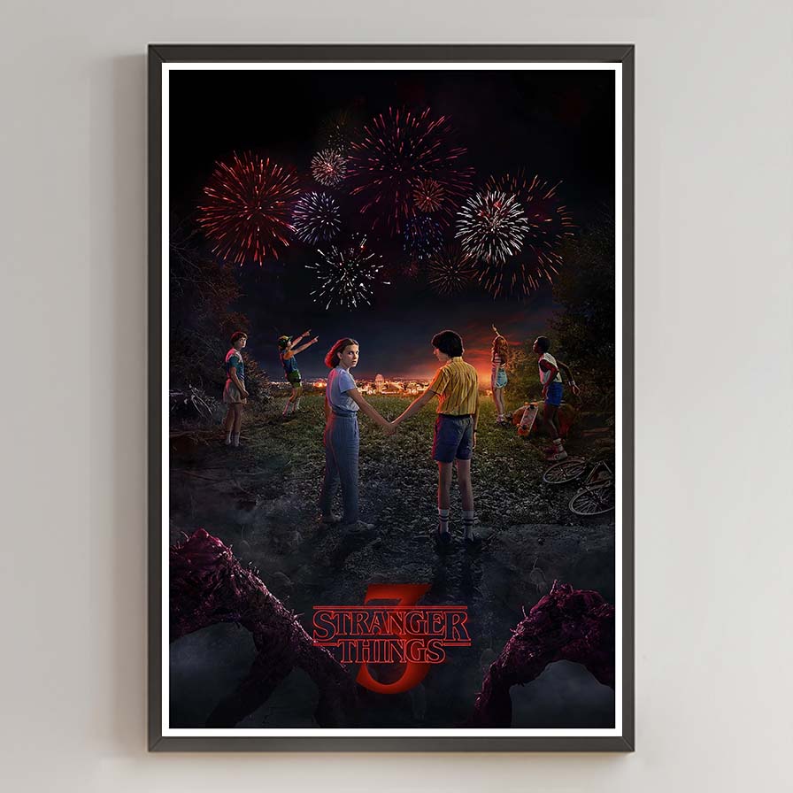 Stranger Things posters set สเตรนเจอร์ ธิงส์ โปสเตอร์เซต SS1-3 | Shopee ...