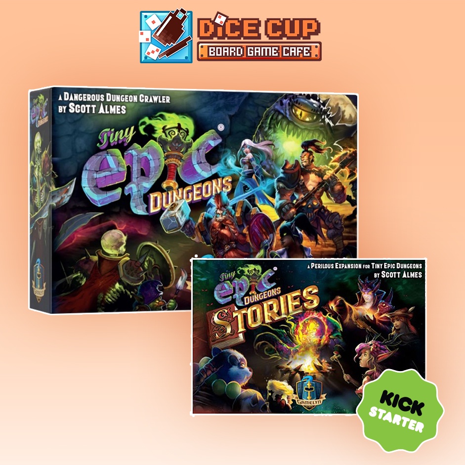 [ของแท้] Tiny Epic Dungeons Deluxe Edition + Stories Expansion ...