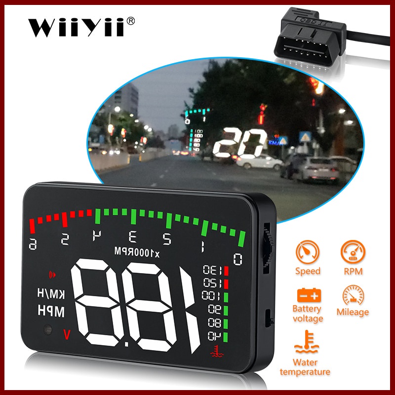 โปรเจคเตอร์เตือนความเร็วสูง 3.5 A900 HUD Head-Up Display สําหรับรถยนต์ ... โปรเจคเตอร์เตือนความเร็วสูง 3.5 A900 HUD Head-Up Display สําหรับรถยนต์ ...