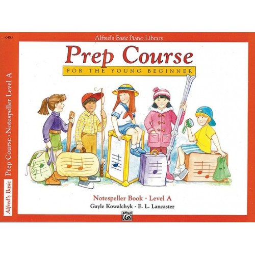 หนังสือเรียนเปียโน Alfred's Basic Piano Prep Course: Notespeller Book ...