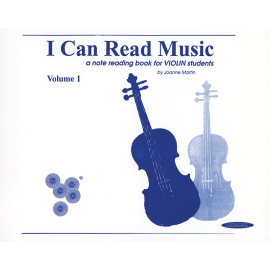 (Violin) I Can Read Music, Volume 1 - A note reading book for VIOLIN ...