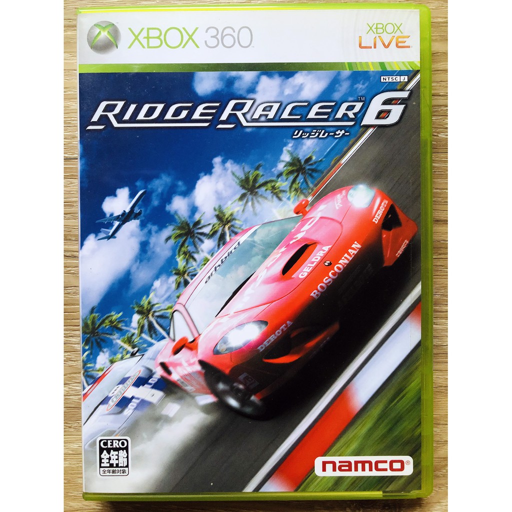 RIDGE RACER 6 XBOX360 แผ่นแท้ JAPAN สำหรับสายสะสม | Shopee Thailand
