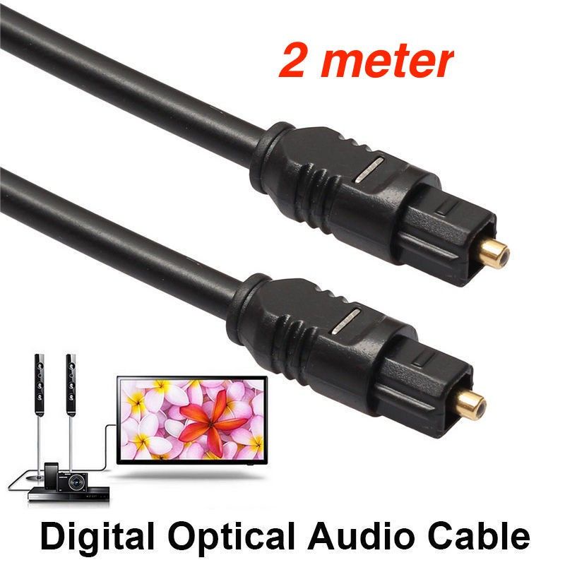 สาย Optical Audio Jevit - Digital Optical Fiber Audio Cable ความยาว 2 ...