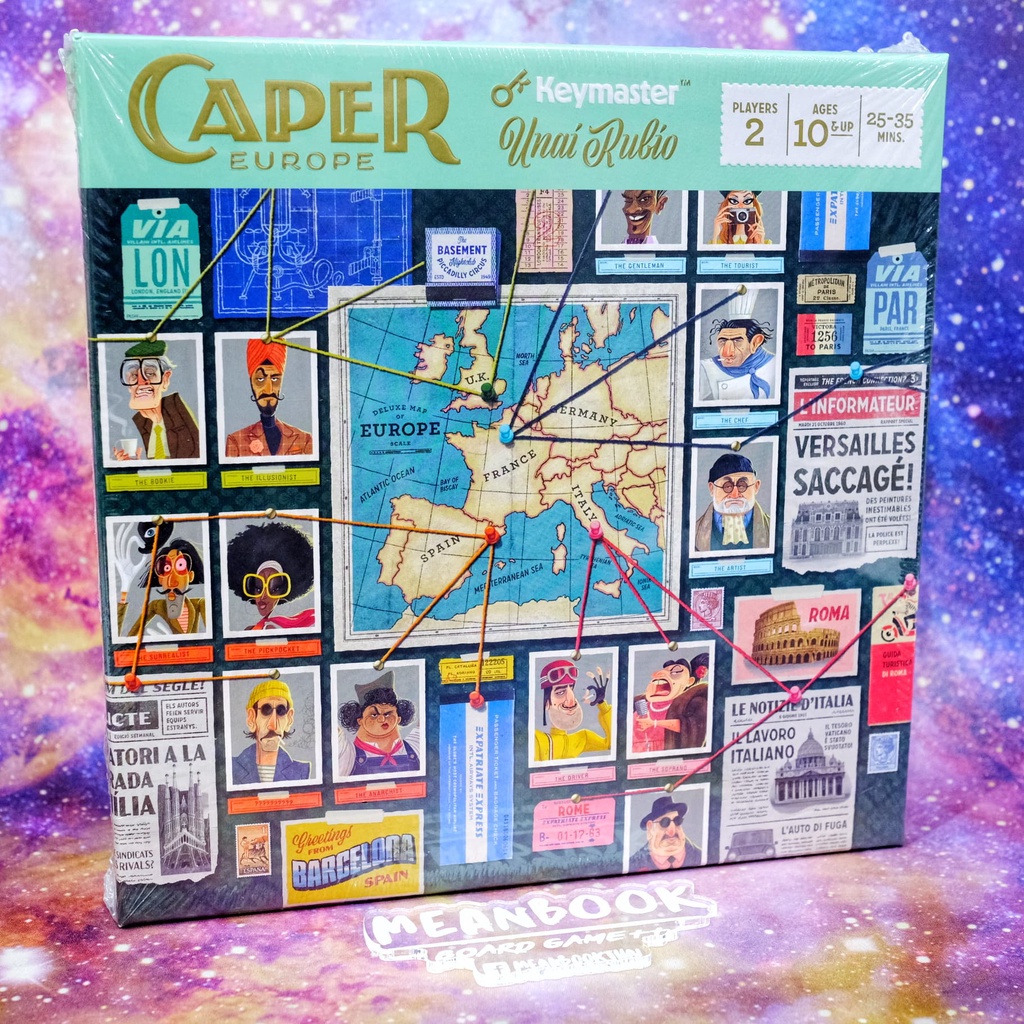 Caper Europe : Retail Edition Board Game | Shopee Thailand