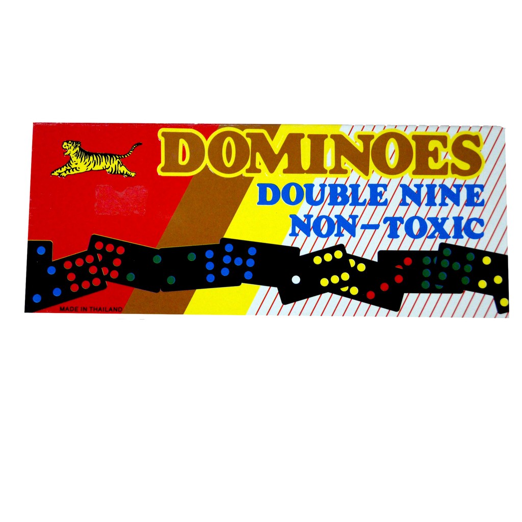 โดมิโน่ Dominoes Double nine Non-Toxic | Shopee Thailand