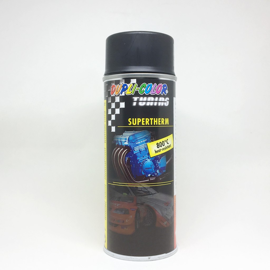 สีสเปรย์ทนความร้อน DUPLI-COLOR (สีดำ) ขนาด 400 ml. | Shopee Thailand