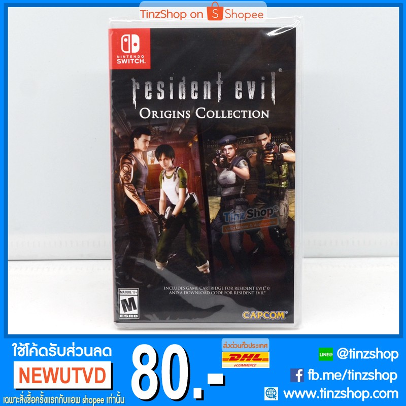 Nintendo Switch Resident Evil: Origins Collection Zone US/ English ...