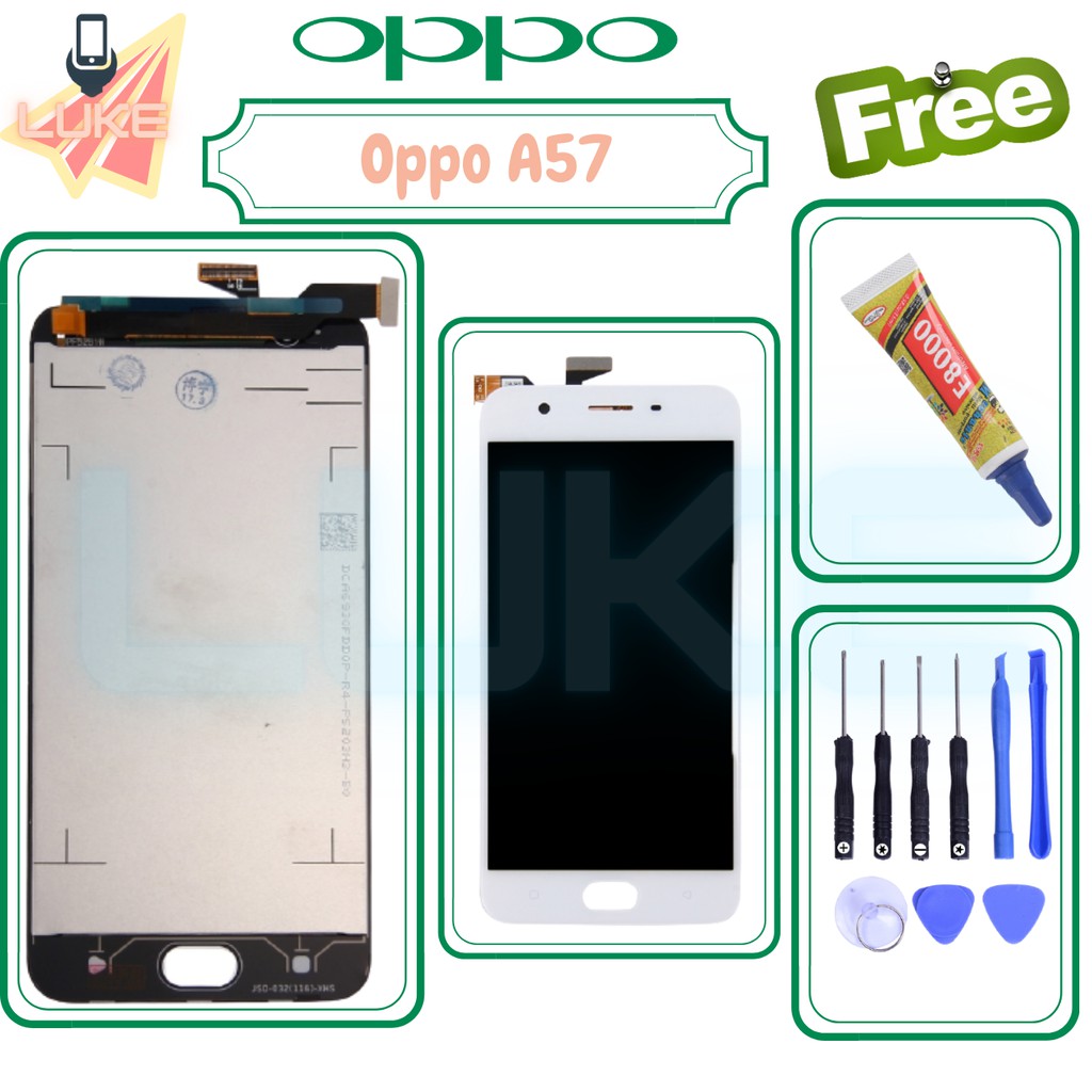 Luke หน้าจอ LCD OPPO A57(จอแสดงผลพร้อมทัชสกรีน) | Shopee Thailand