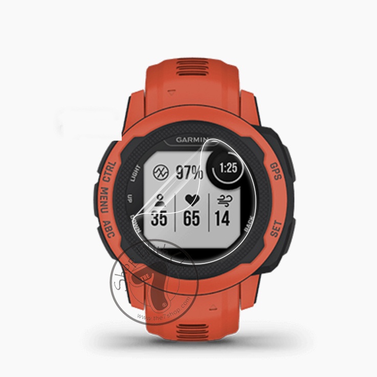 Garmin Instinct 2 / 2S ฟิล์มกันรอยหน้าจอ (2 ชิ้นใน 1 ชุด) | Shopee Thailand
