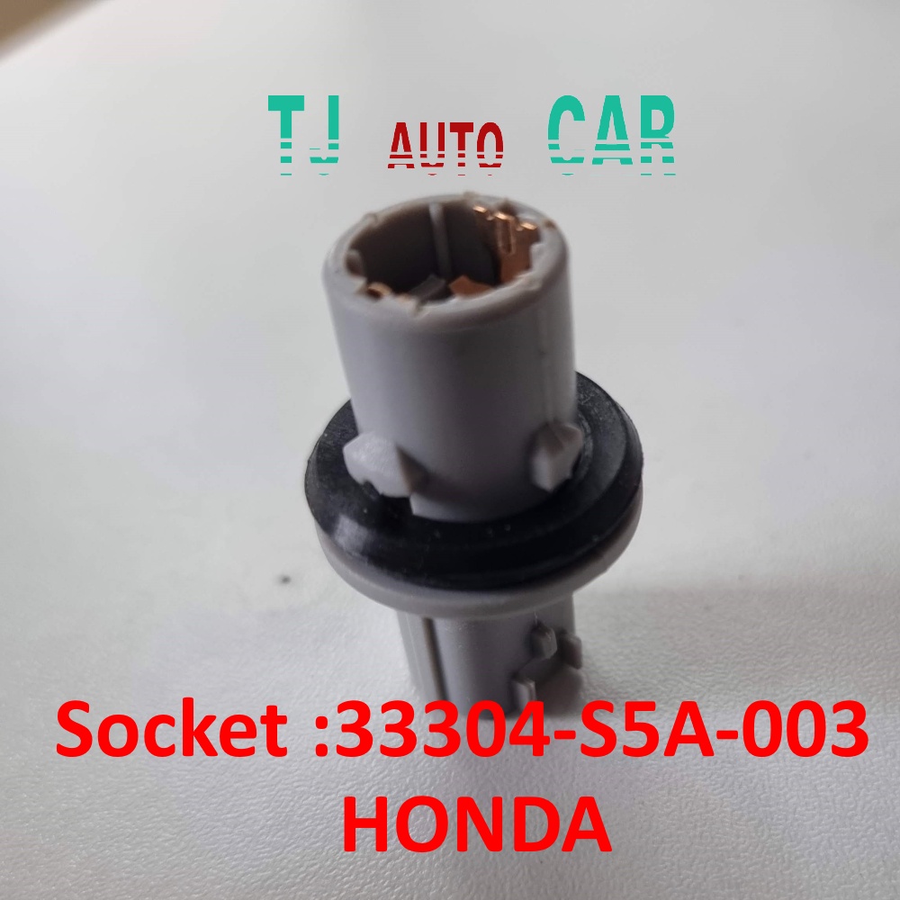 Socket ไฟเลี้ยว ไฟหรี่ ไฟมุมแก้มข้าง ขั้วหลอด T10 สำหรับ Honda Socket ...