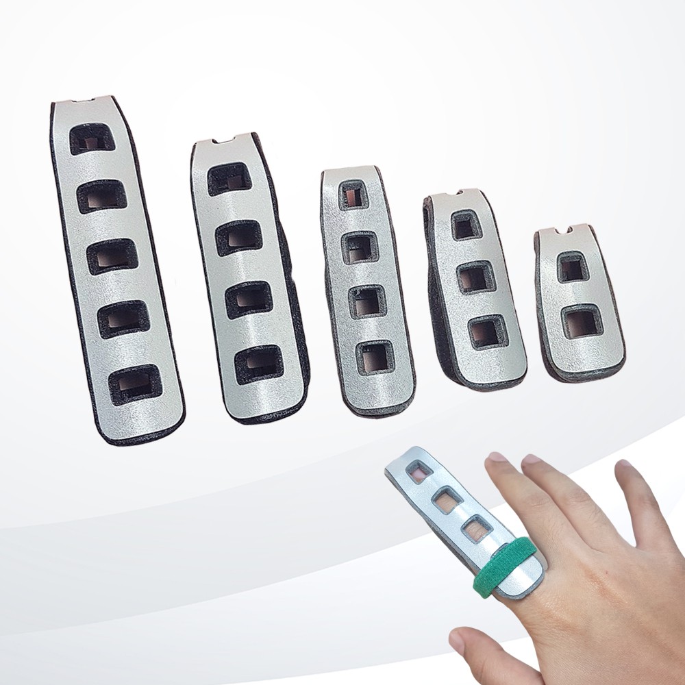 (1ชิ้น) Peanuts finger splint Pack เฝือกดามนิ้วมือ นิ้วเท้า กระดูกหัก ...