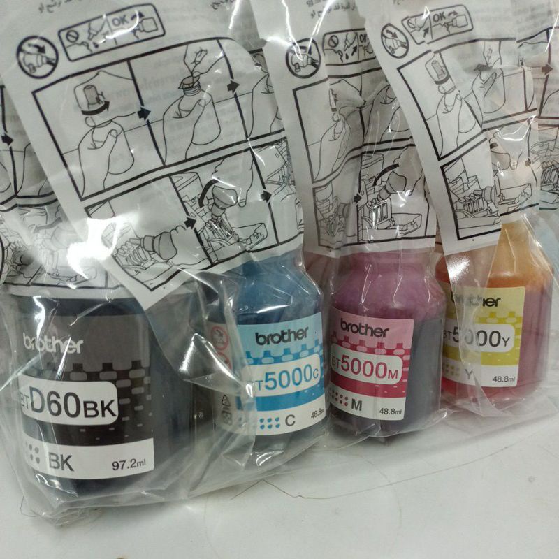 หมึกBrother dcp-t310 t510 T220 bk c m y | Shopee Thailand