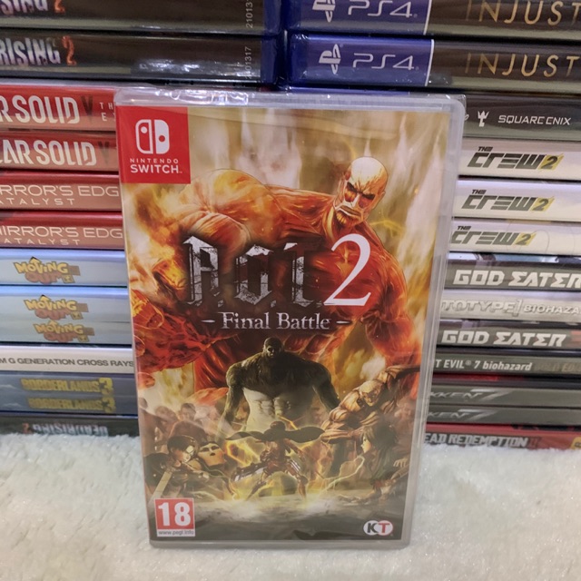 Nintendo Switch : AOT 2 Attack on Titan Final Battle | Shopee Thailand