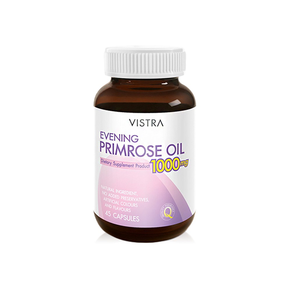 VISTRA Evening Primrose Oil 1000 mg. - วิสทร้า น้ำมันอีฟนิ่งพริมโรส ...