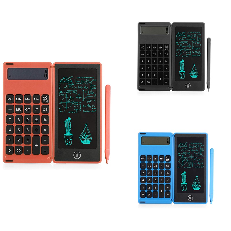 Calculator Notepad 6 Inch LCD Writing Tablet Digital Drawing Pad with ...