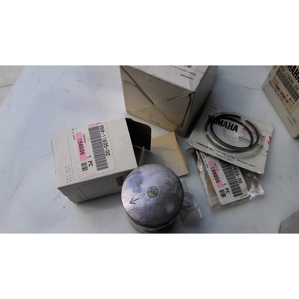 ลูกสูบแหวนพร้อมสลัก-กิ๊บล็อคแท้ห้างทั้งชุด ยามาฮ่า YL2 | Shopee Thailand