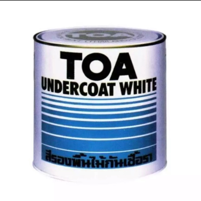 TOA undercoat white g1600 สีรองพื้นไม้กันเชื้อรา | Shopee Thailand