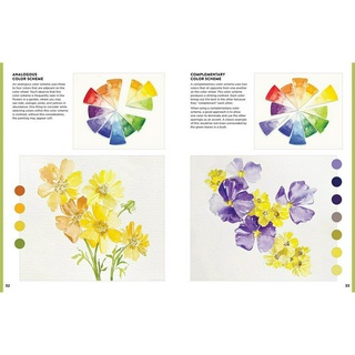 Contemporary Color Theory: Watercolor Flowers: A modern exploration of ...