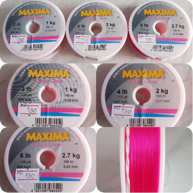 สายเอ็น MAXIMA ยาว 100เมตร(มีขนาด 2lb,4lb,6lbแจ้งในแชท💥) | Shopee Thailand