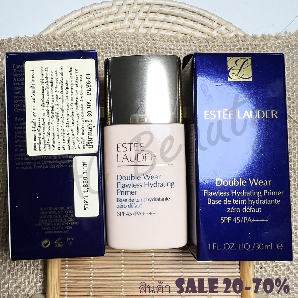 ป้ายไทย_ของแท้100%_ESTEE LAUDER ไพรเมอร์ Double Wear Flawless Hydrating ...