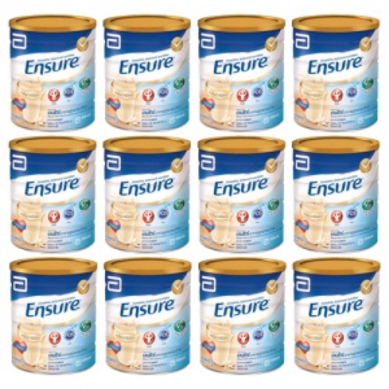 Ensure 850 กรัม รสวนิลายกลัง 12 กระปุก | Shopee Thailand