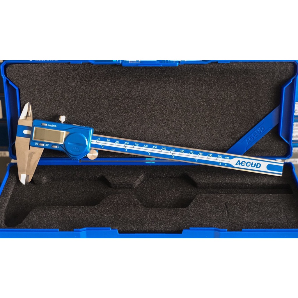 เวอร์เนียร์ดิจิตอล ACCUD มีขนาด 150-300 mm. Digital Caliper | Shopee Thailand