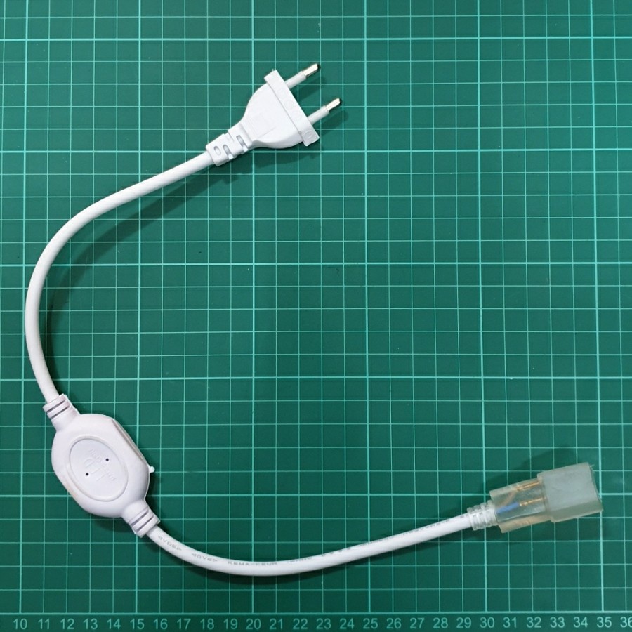 220v Light Jack Neon Flex Flax Socket Plug Cable Milk Strip Hose ...