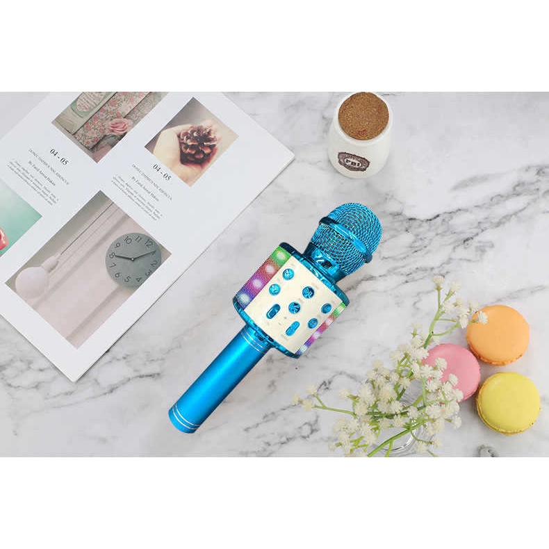 ไมโครโฟนบลูทูธไร้สาย, ไมโครโฟน Marquee, ไมโครโฟนไร้สายบลูทูธสเตอริโอในตัว, WS858L ไมโครโฟน ...