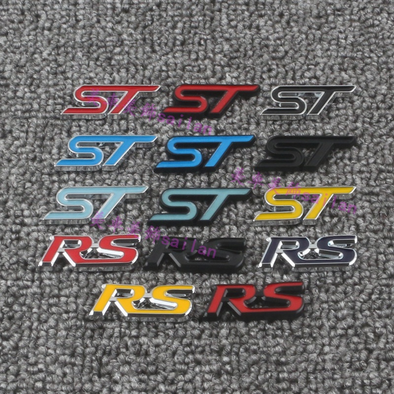 [st Label] เหมาะสําหรับ Ford st พวงมาลัยป้าย Fox Mondeo Winghu Explorer ...