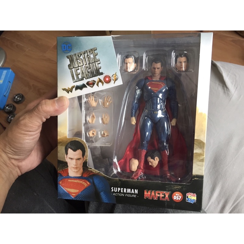 Mafex Super man (แท้)+หัวสายฟ้า | Shopee Thailand